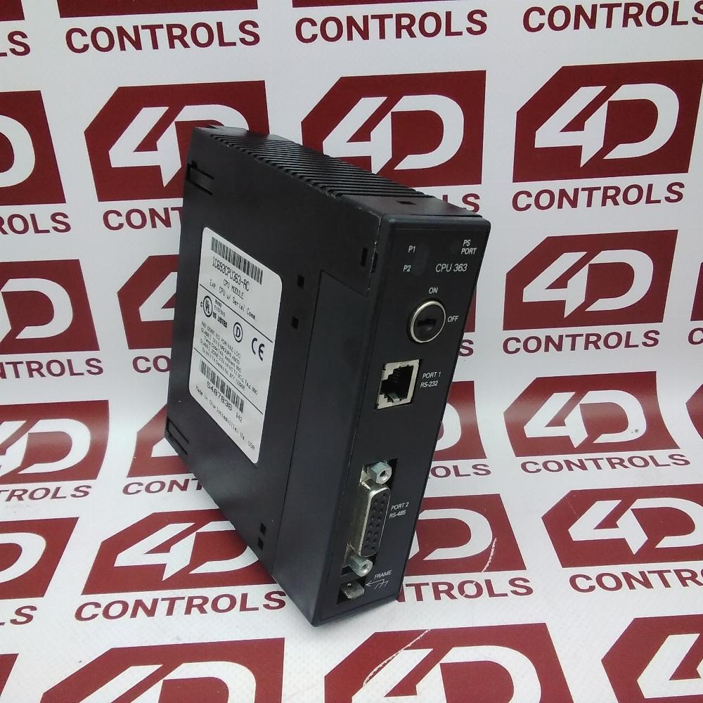 IC693CPU363 | GE Fanuc | Single Slot CPU Module 240KB 4K I/O