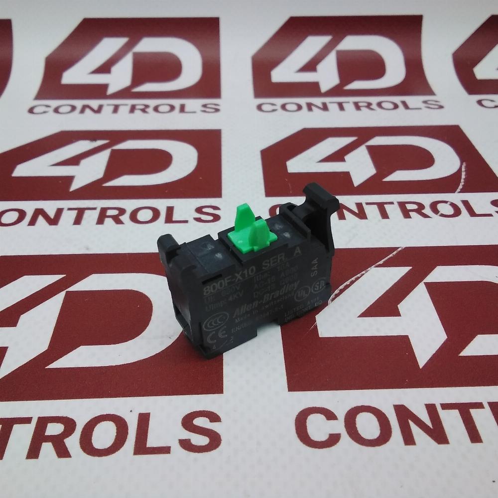 800F-X10 | Allen Bradley | Contact Block Front Mount 22.5mm