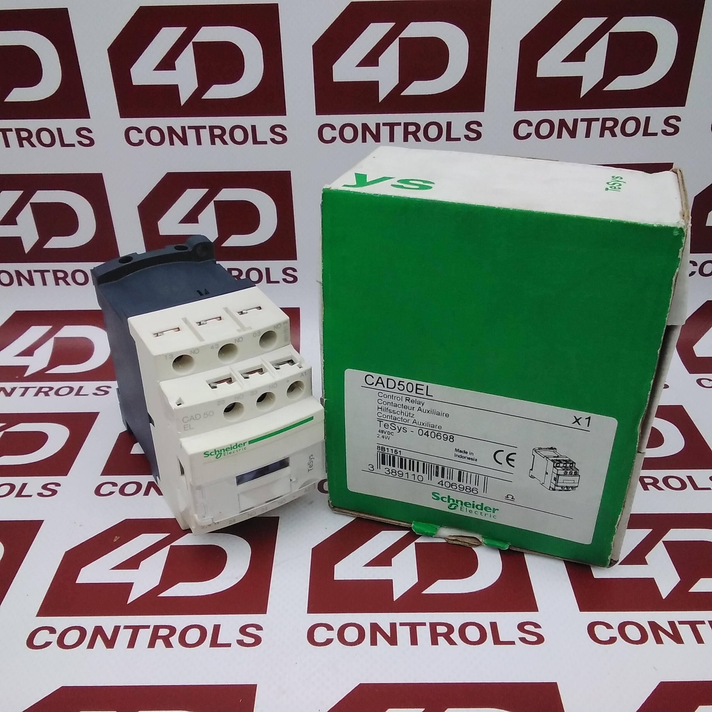 CAD50EL | Schneider | Control Relay, 690V, 48VDC, 50/60HZ