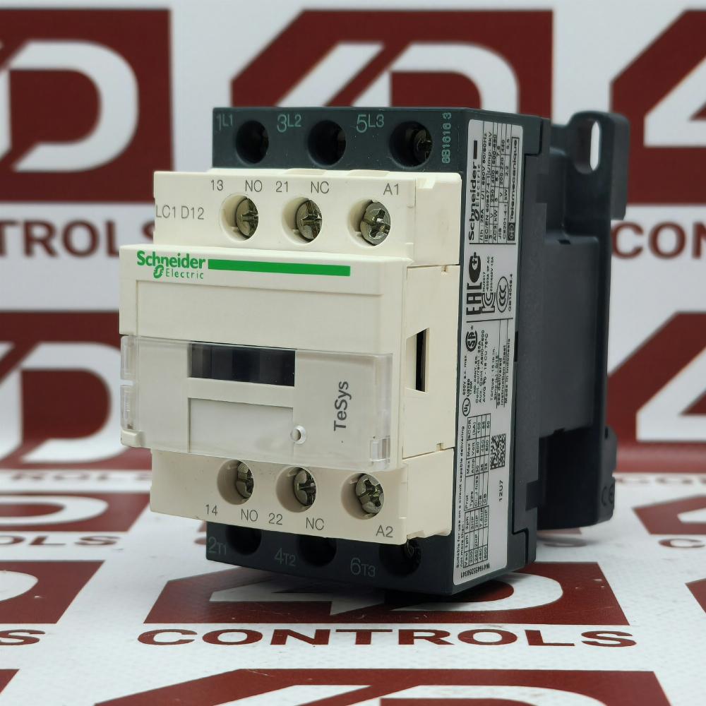 LC1D12U7 | Schneider | Contactor 600VAC 12A 230/240V 50/60Hz