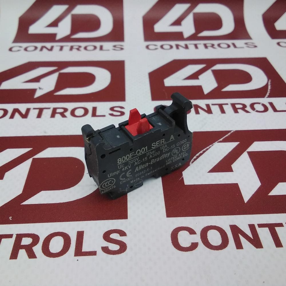 800F-Q01 | Allen Bradley | Contact Block 1 N.C. Latch Mount