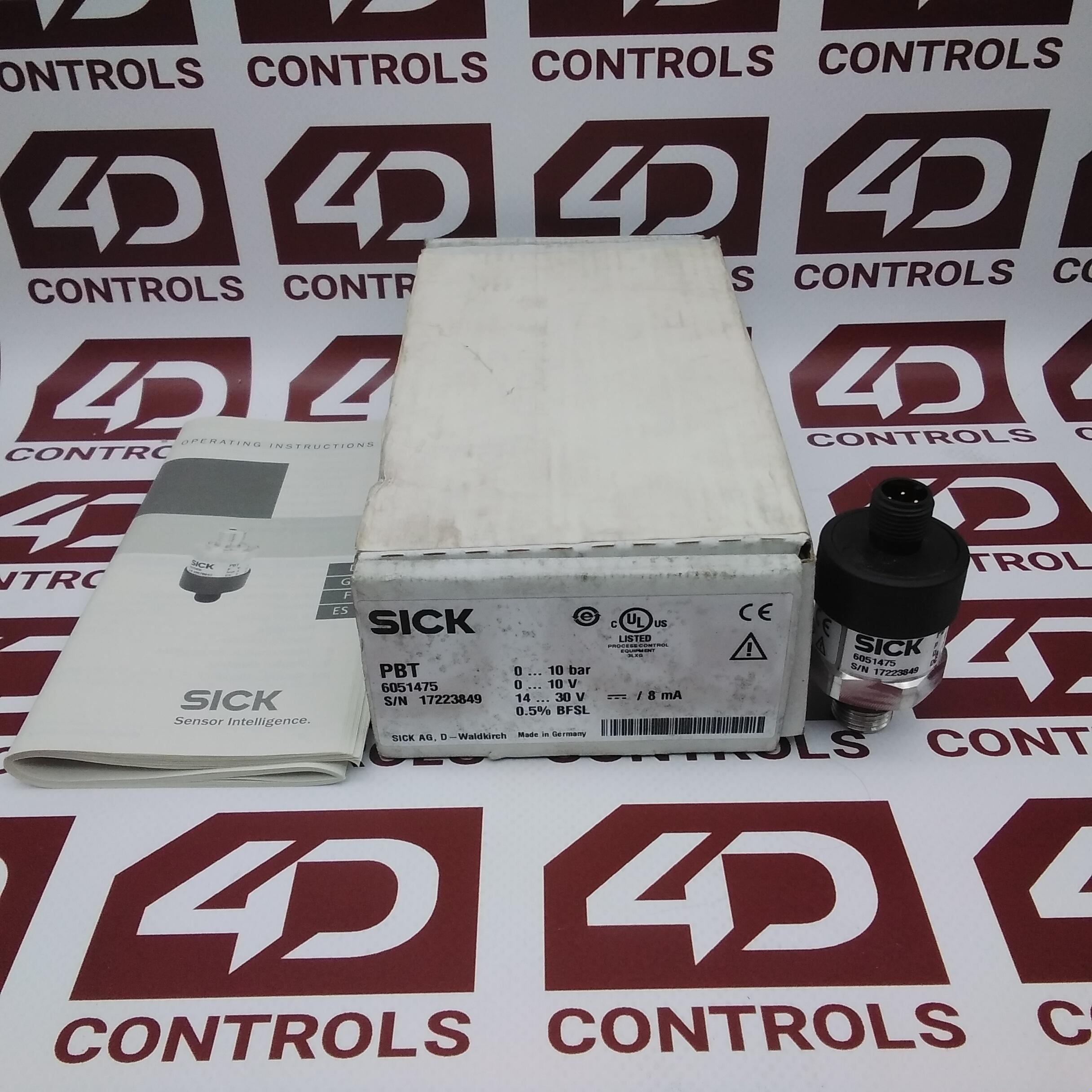 PBT-RB010SG1WSNVMC0Z | Sick | (6051475), Pressure Sensor