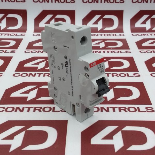 S271K16A | ABB | Circuit Breaker, 16A, 1 Pole