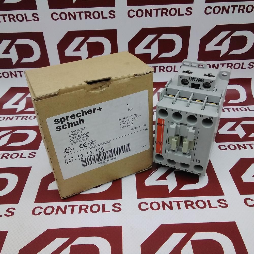 CA7-12-10-120 | Sprecher + Schuh | Contactor, 120VAC 60Hz
