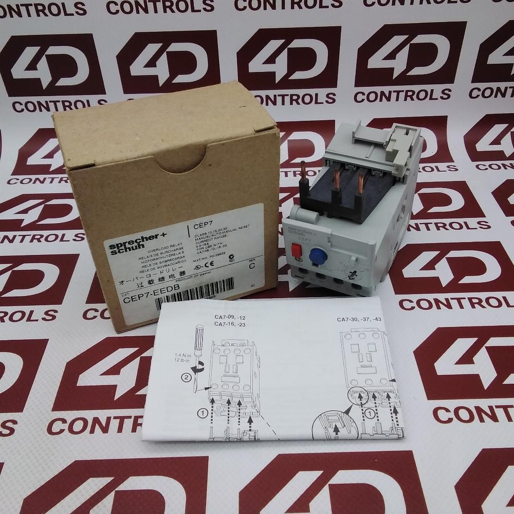 CEP7-EEDB | Sprecher + Schuh | Overload Relay, 3.2-16A, 3P