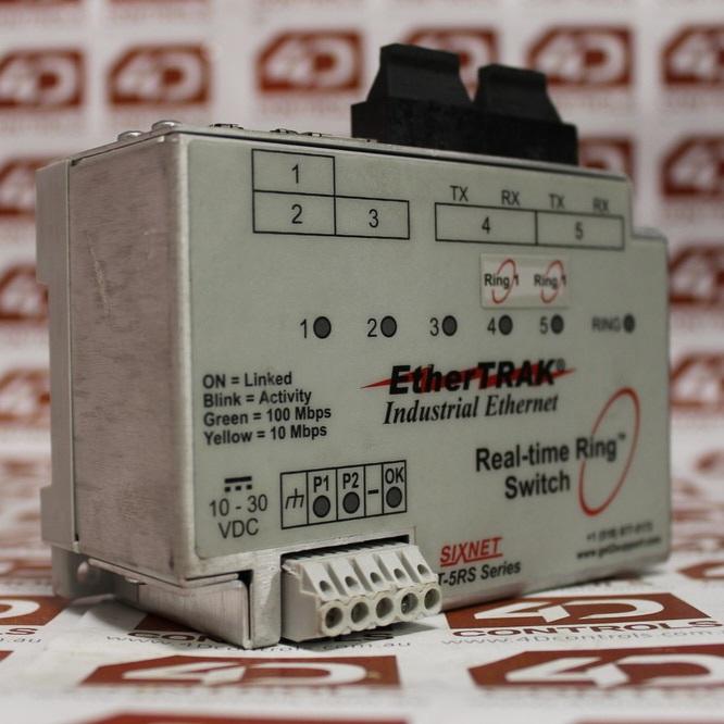 EtherTrak ET-5RS-4SC-E1 Ethernet Real-Time Ring Switch
