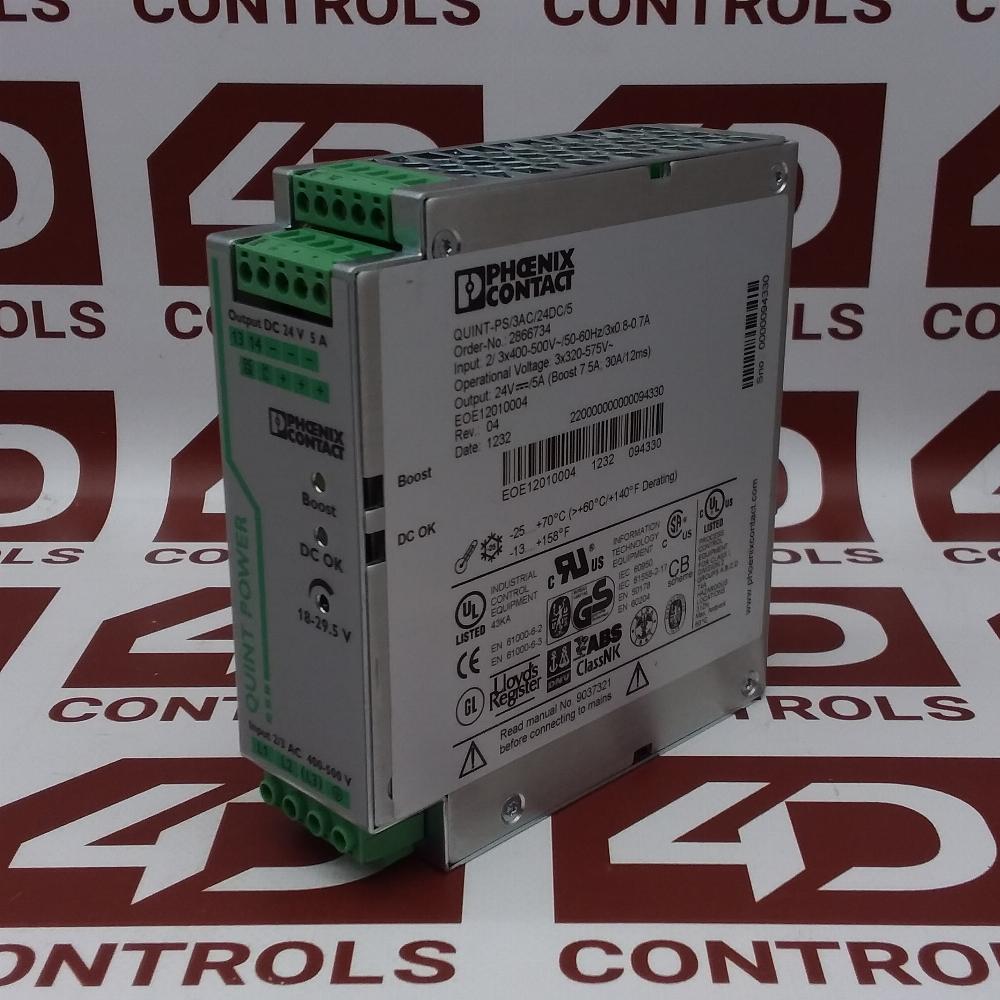 QUINT-PS/3AC/24DC/5 | Phoenix Contact | 2866734 Power Supply