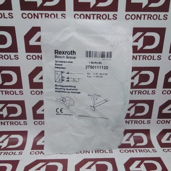 2750111120 | Rexroth | PNP Sensor, 150mA, 10-30VDC