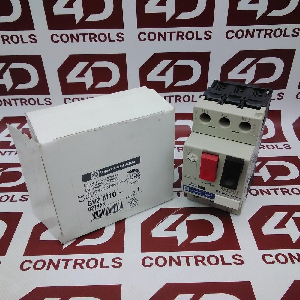 GV2-M10 | Schneider | Motor Circuit Breaker, 4-6.3A, 3 Pole