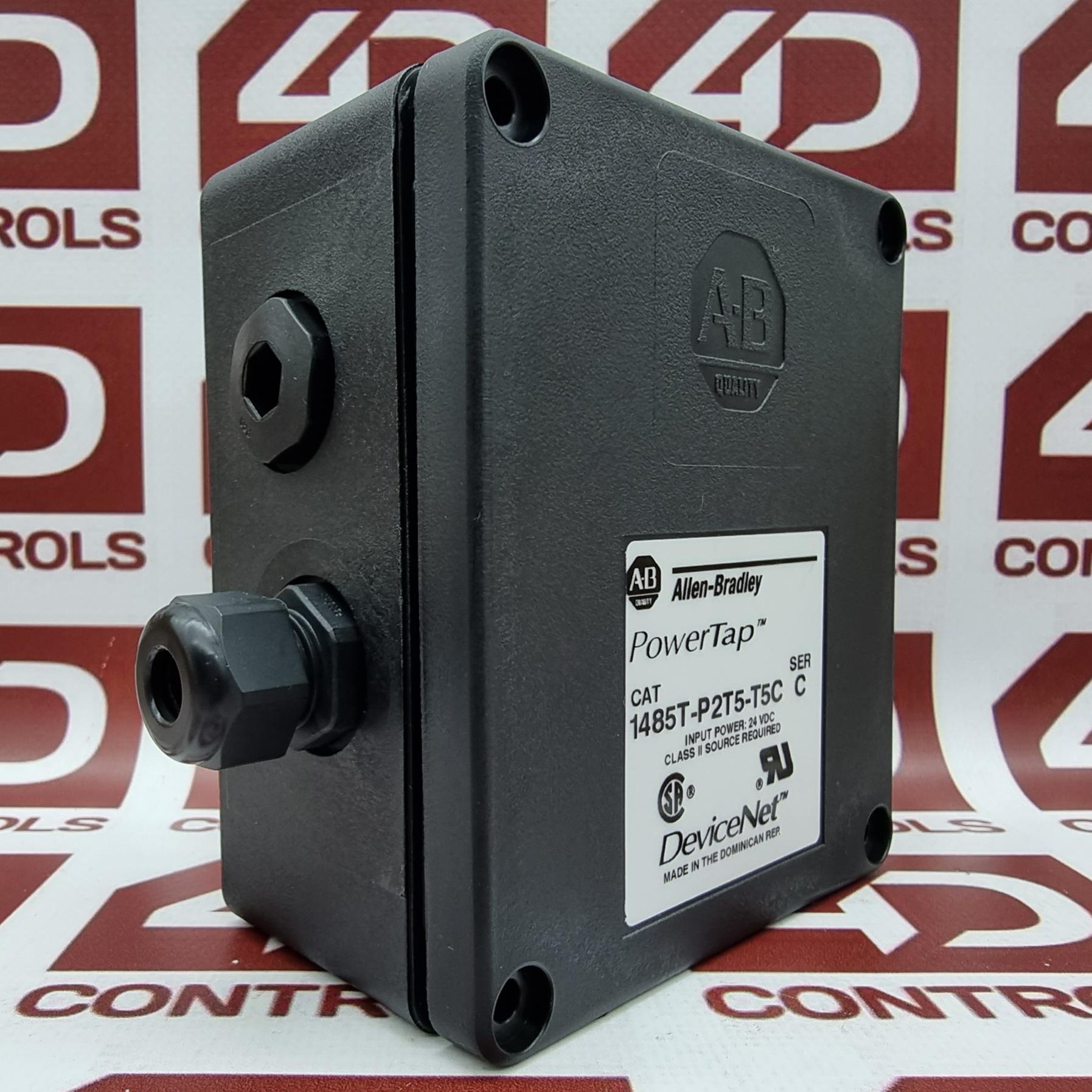 1485T-P2T5-T5C | Allen Bradley | DeviceNet, PowerTap, 2 Port