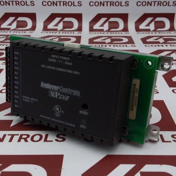 XPDI8 | Andover Controls | I/O Module Input Power: 24VDC, 25mA