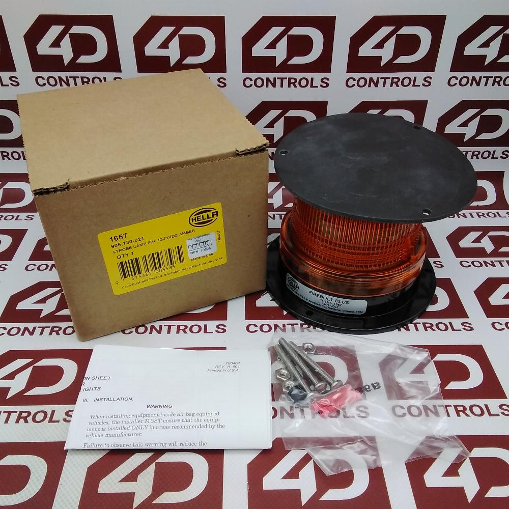 Firebolt Strobe Light Plus 1657 | Hella | Strobe Lamp 12 72VDC Amber