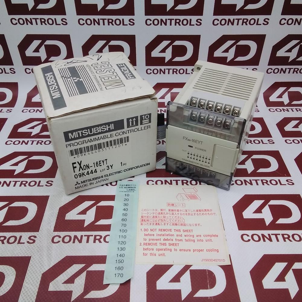 FX0N-16EYT | Mitsubishi | Output Module, Extension Block 16 Point