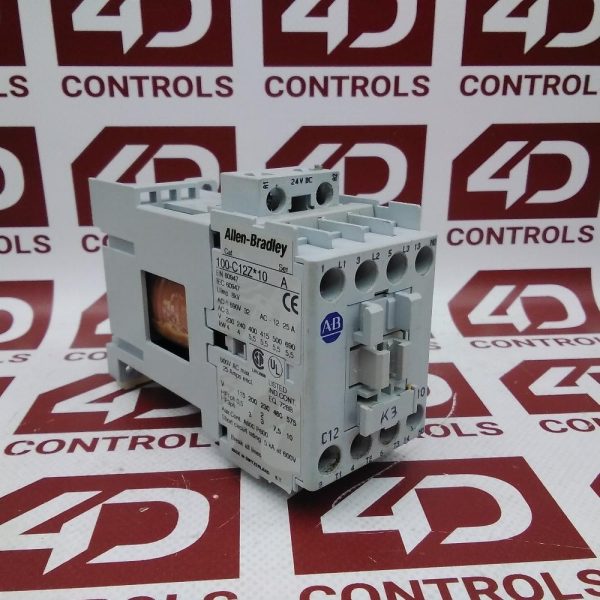 100-C12ZJ10 | Allen Bradley | 100-C, Contactor, 12A, 24V DC