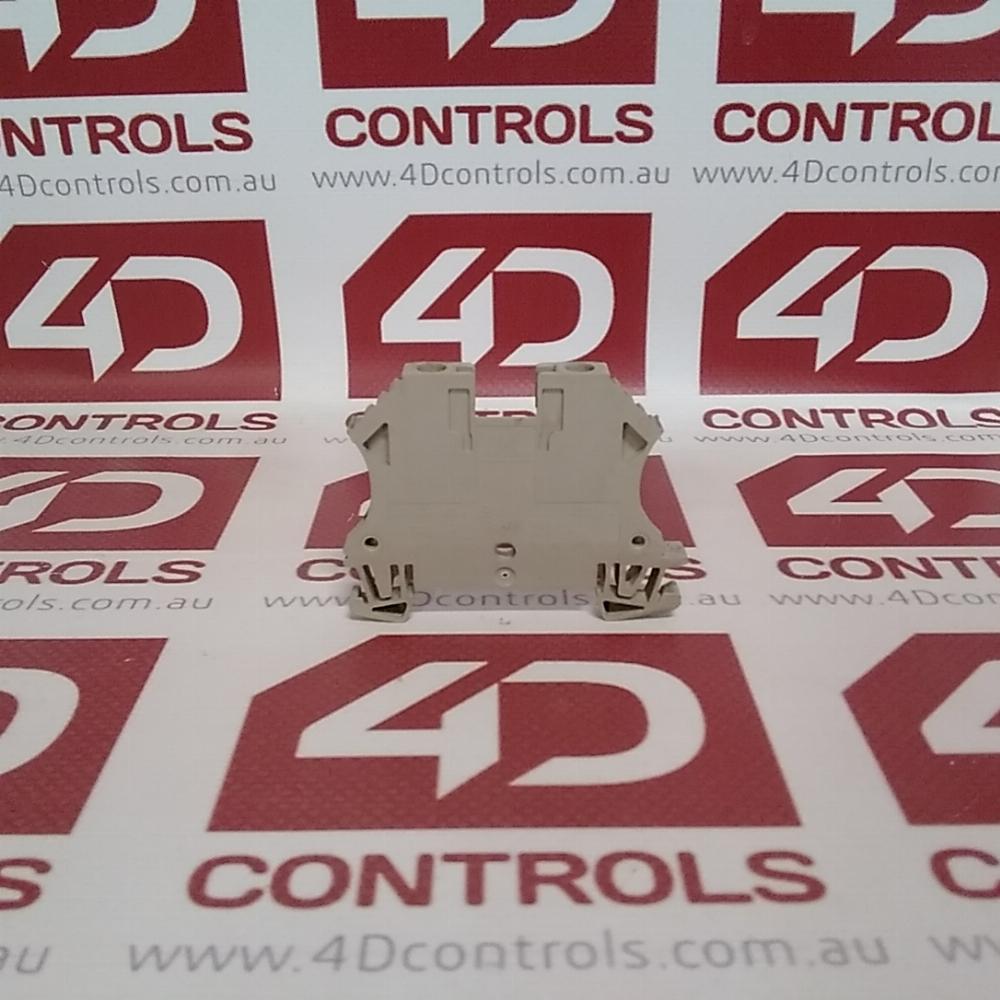 1020100000 | Weidmuller | WDU 4 Terminal Block 4mmâ‰¤ Beige