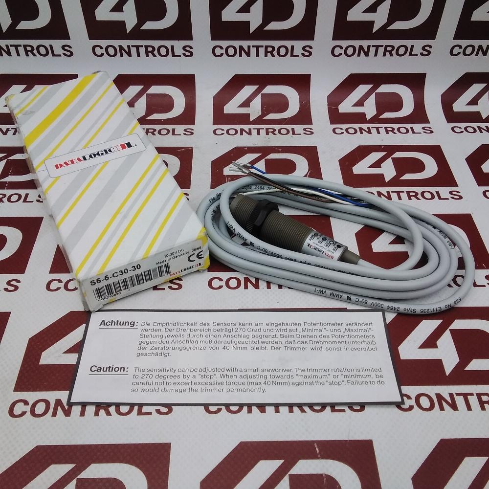 S5-5-C30-30 | Datalogic | Photoelectric Sensor, 10-30VDC, 150MA