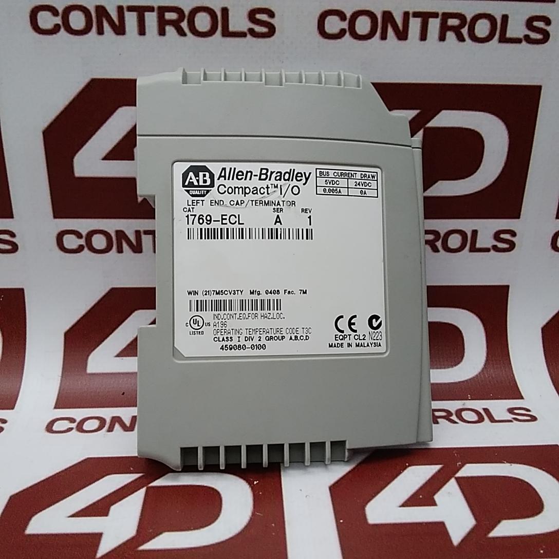 1769-ECL | Allen Bradley | CompactLogix End Cap/Terminator