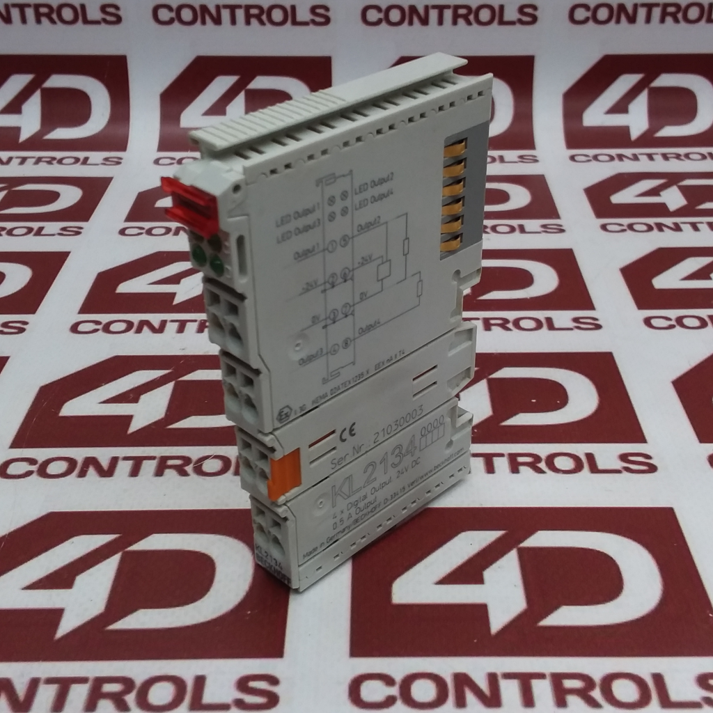 KL2134 | Beckhoff | Digital Output Terminal, 4 Channel, 0.5A