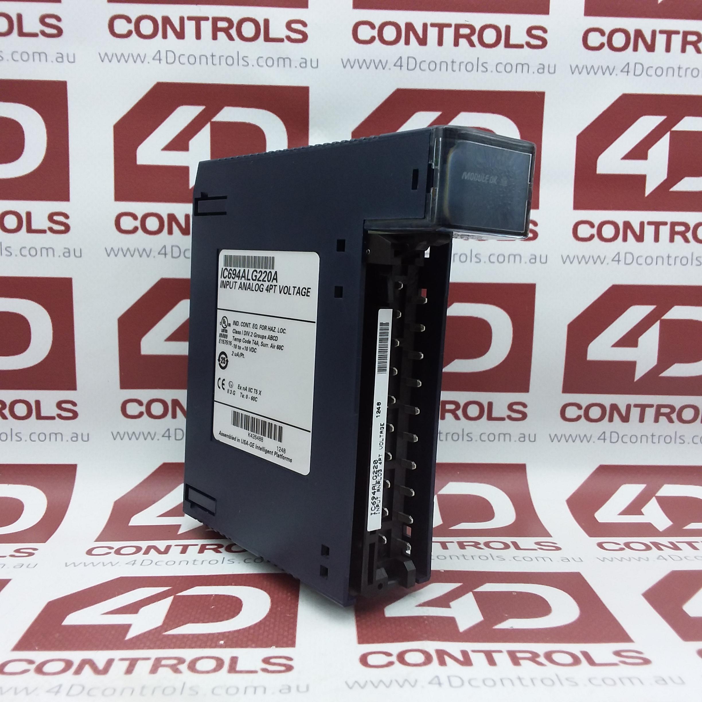 IC694ALG220 | GE Fanuc | Analog Voltage Input Card 4 Point