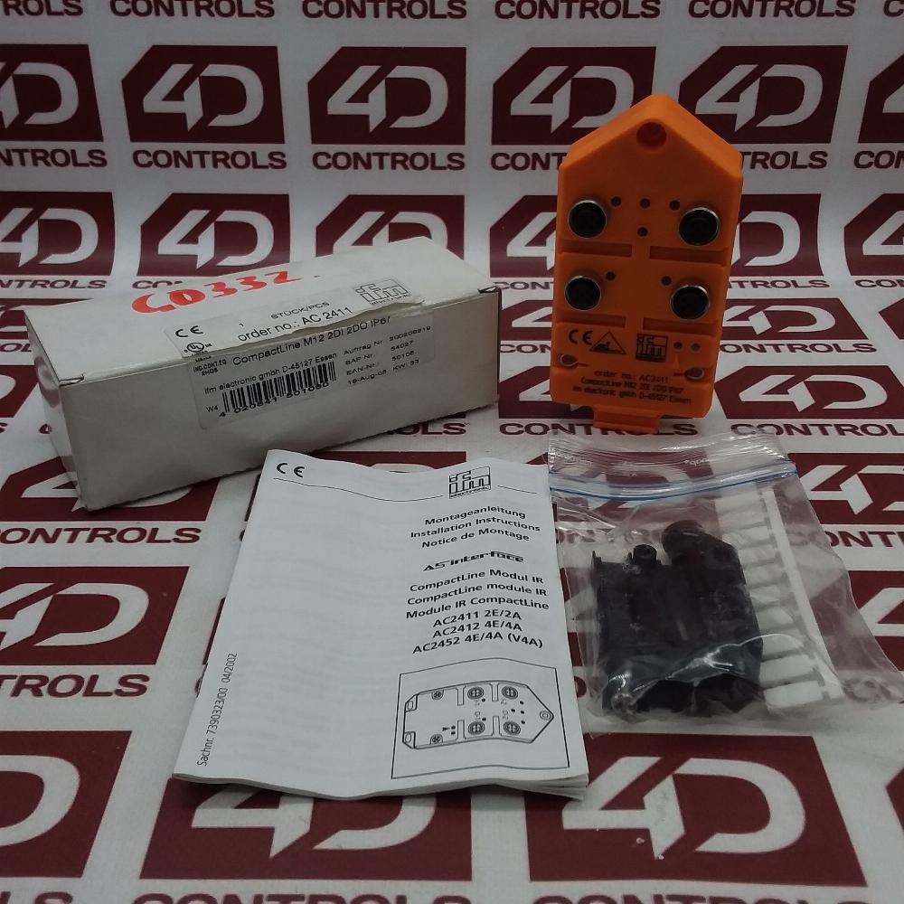 AC2411 | IFM | CompactLine Module AS Interface 2DI 2DO 24VDC