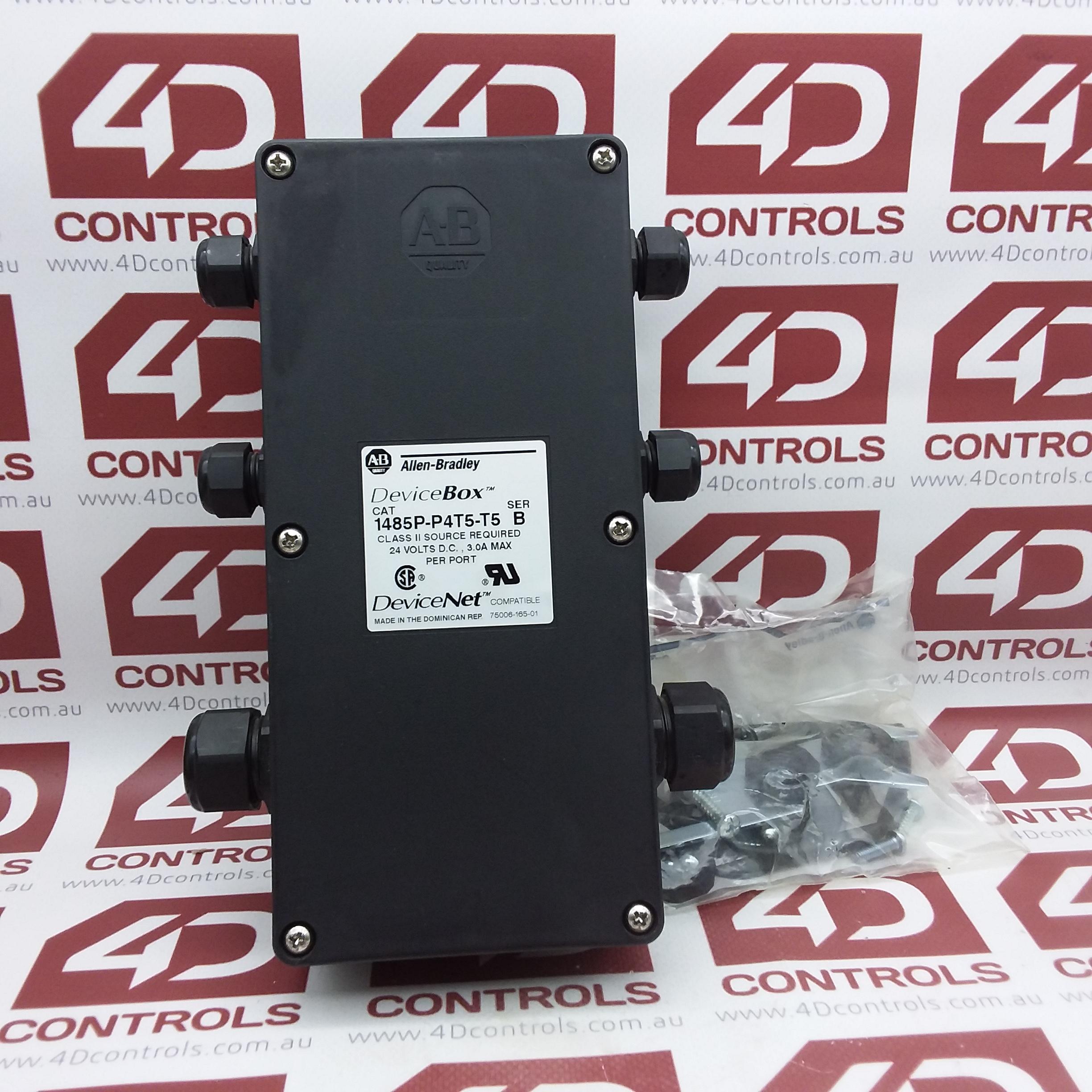 1485-P4T5-T5 | Allen Bradley | DeviceNet Device Box 4 Ports