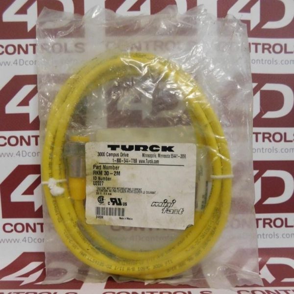 RKM 30-2M | Turck | Minifast Cordset Cable 2M