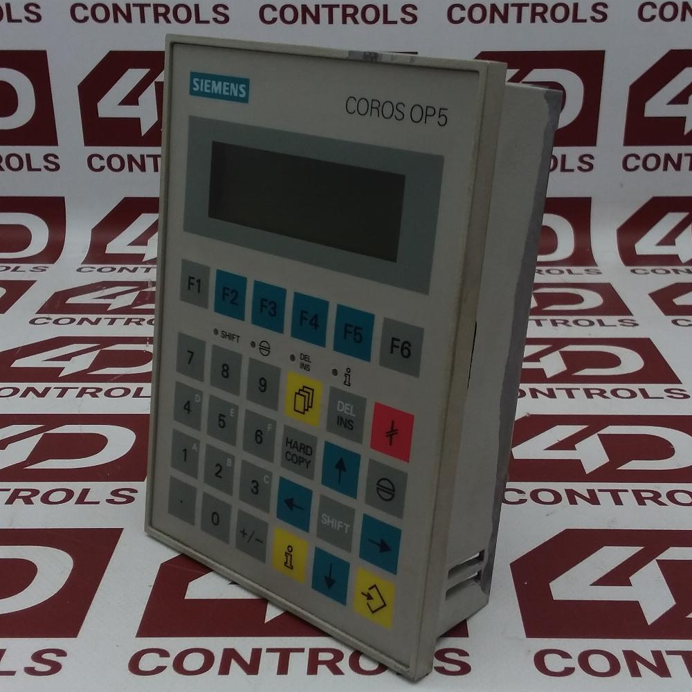 6AV3 505-1FB00 | Siemens | Operator Panel, Simatic OP5/A1, 24VDC