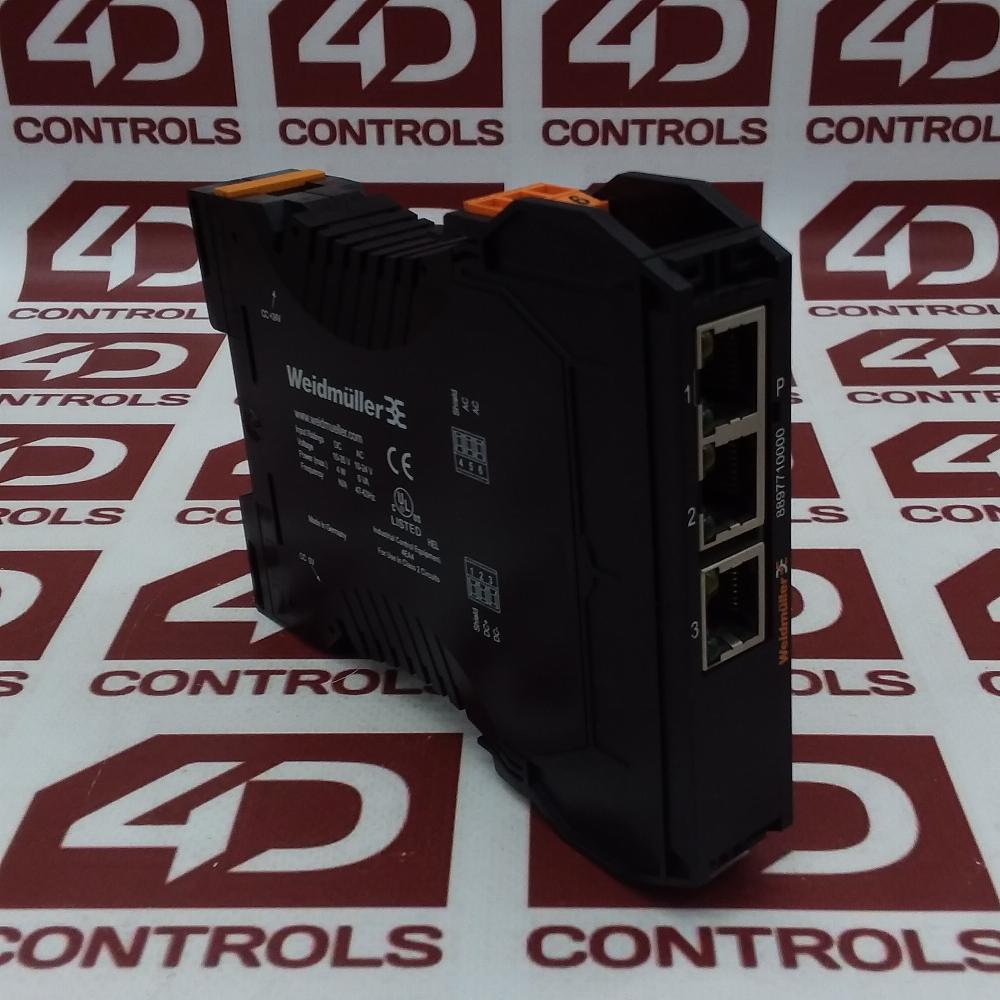 8897710000 | Weidmuller | EtherNet Switch, 10-35V, 4W, 6VA