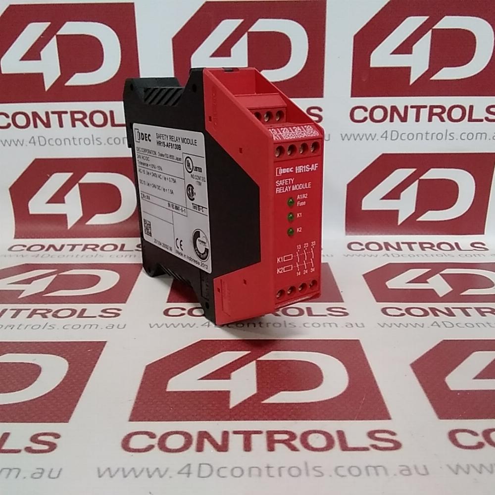 HR1S-AF5130B | IDEC | Safety Relay, E-Stop, 24 VAC/DC