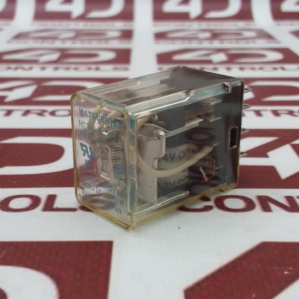 HC3-H-DC24V | Matsushita Electric | Miniature Relay 3 Pole 24VDC