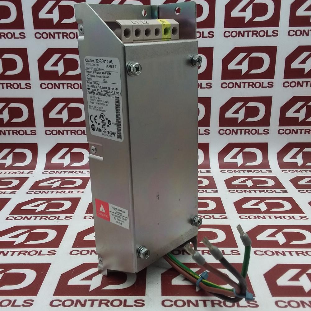 22-RF010-AL | Allen Bradley | EMC Filter, 1 Phase, 10A