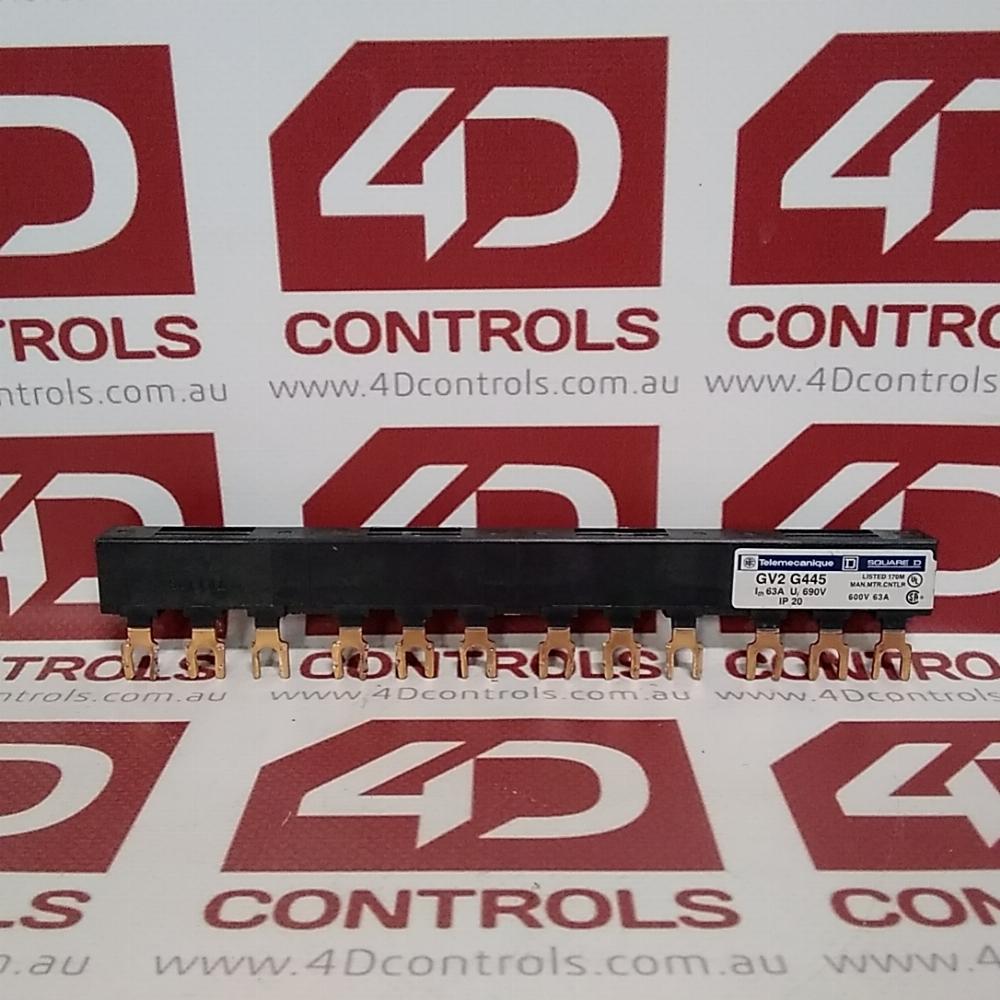 GV2G445 | Telemecanique | Power Terminal Busbar, 3 Pole, 63A