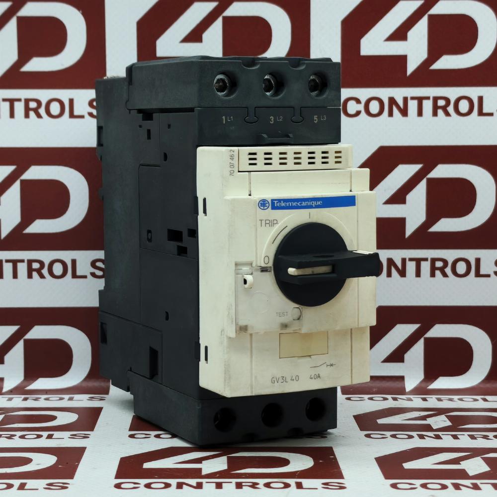 GV3L40 | Schneider | Motor Circuit Breaker, 40A, 3 Pole