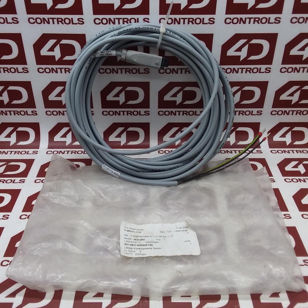 198 634 1 | Sew | Cable Assembley, Length: 10 Metre