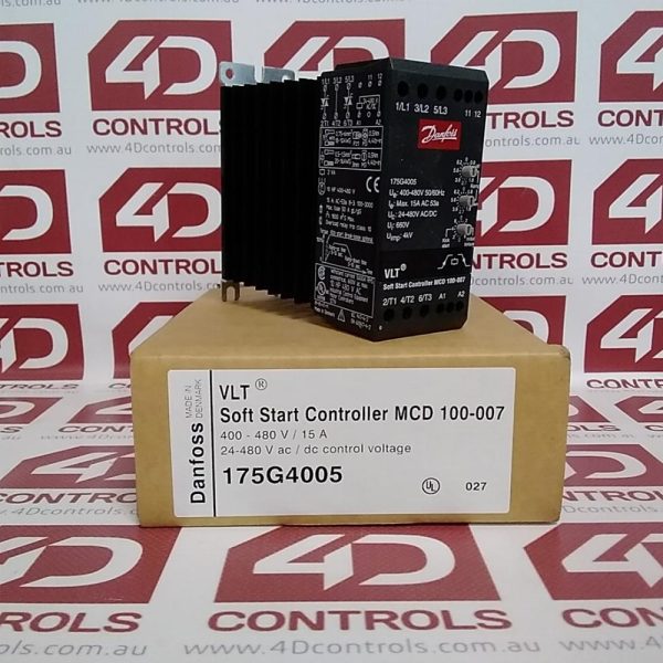 175G4005 | Danfoss | Soft Starter, MCD100-007, Non Reversing