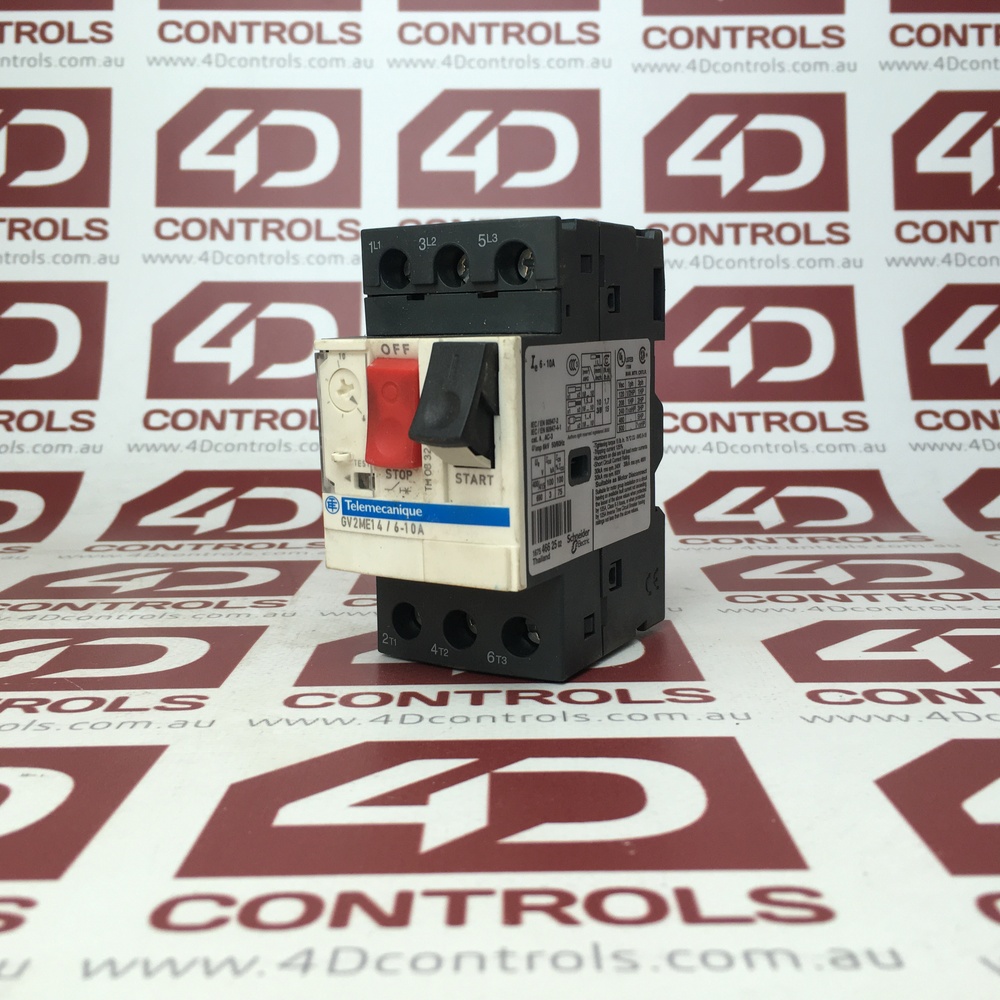 GV2ME14/6-10A | Telemecanique | Motor Starter, Manual, 6-10A