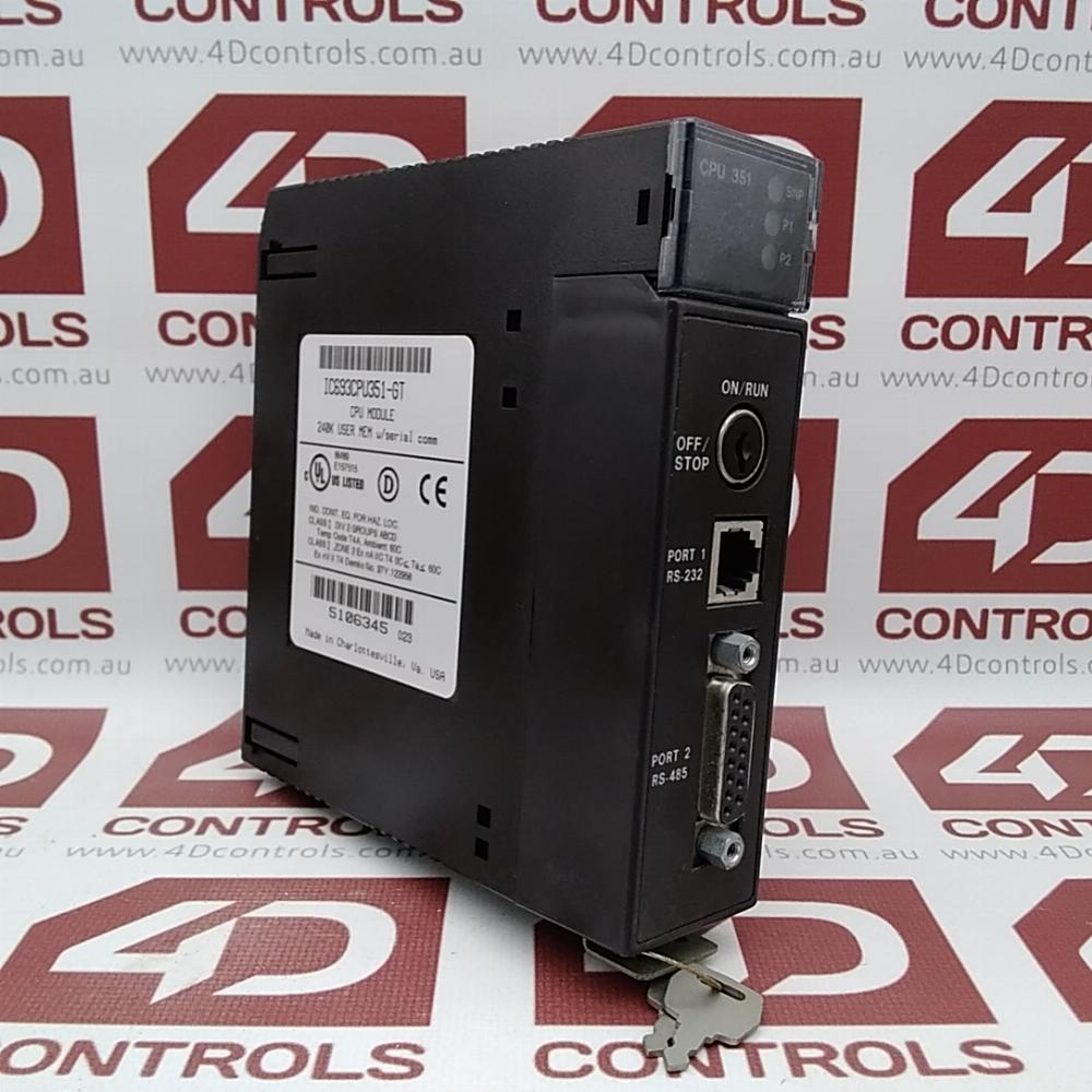 IC693CPU351 | GE Fanuc | CPU Module Single Slot 240KB Memory