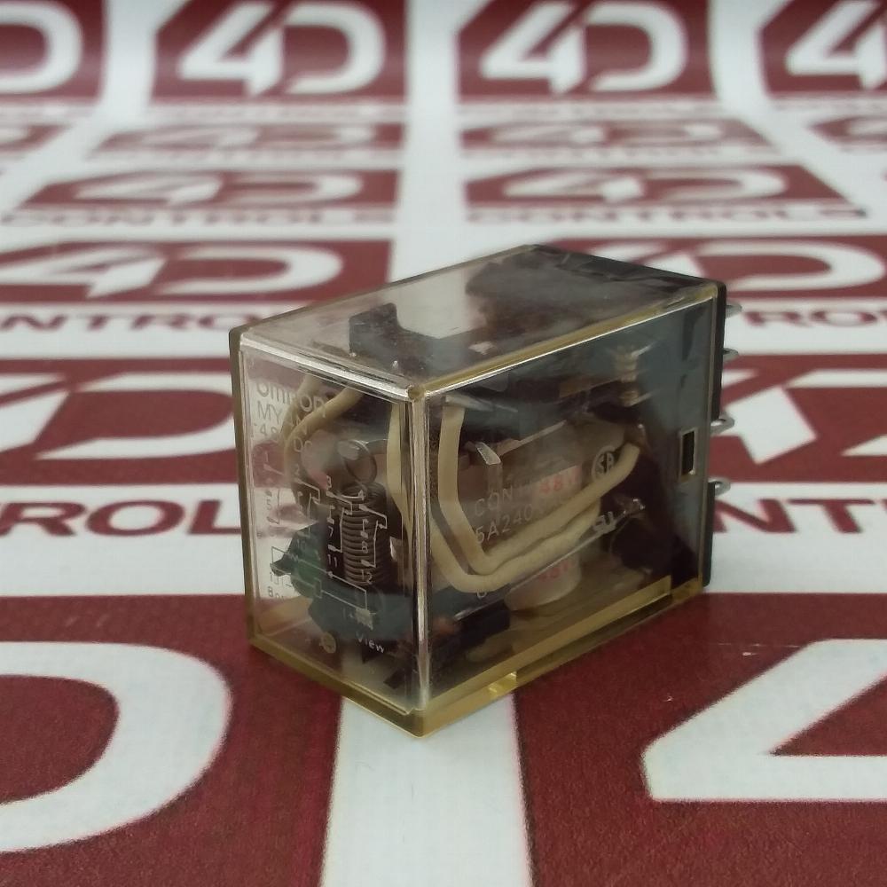 MY4N 48VDC | Omron | Power Relay, Plug-In, Coil: 48VDC