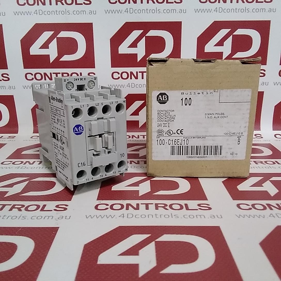 100-C16EJ10 | Allen Bradley | Contactor 16A 24VDC50/60Hz 3 N.O.