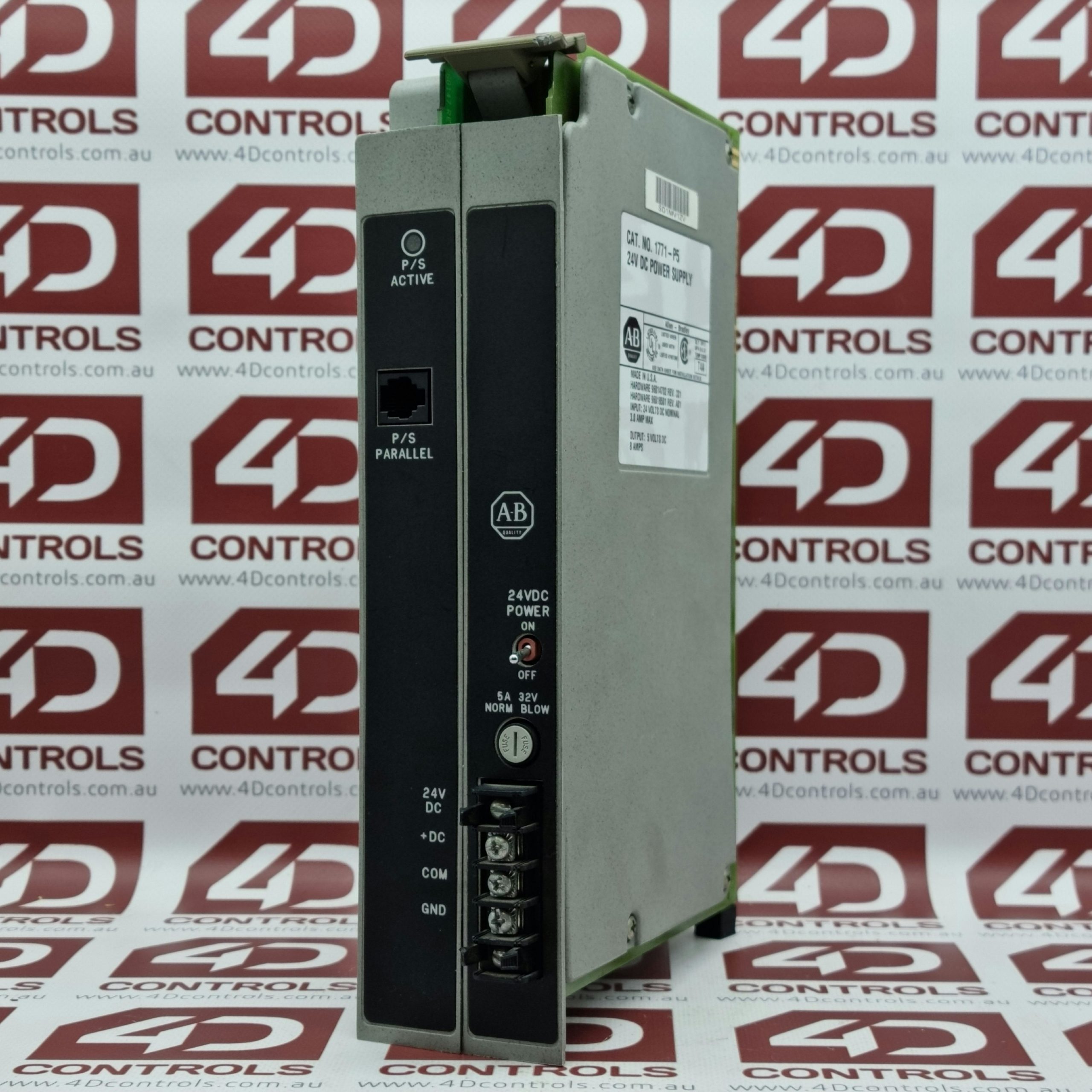 1771-P5 | Allen Bradley | PLC-5, Power Supply, 24VDC, 2 Slot