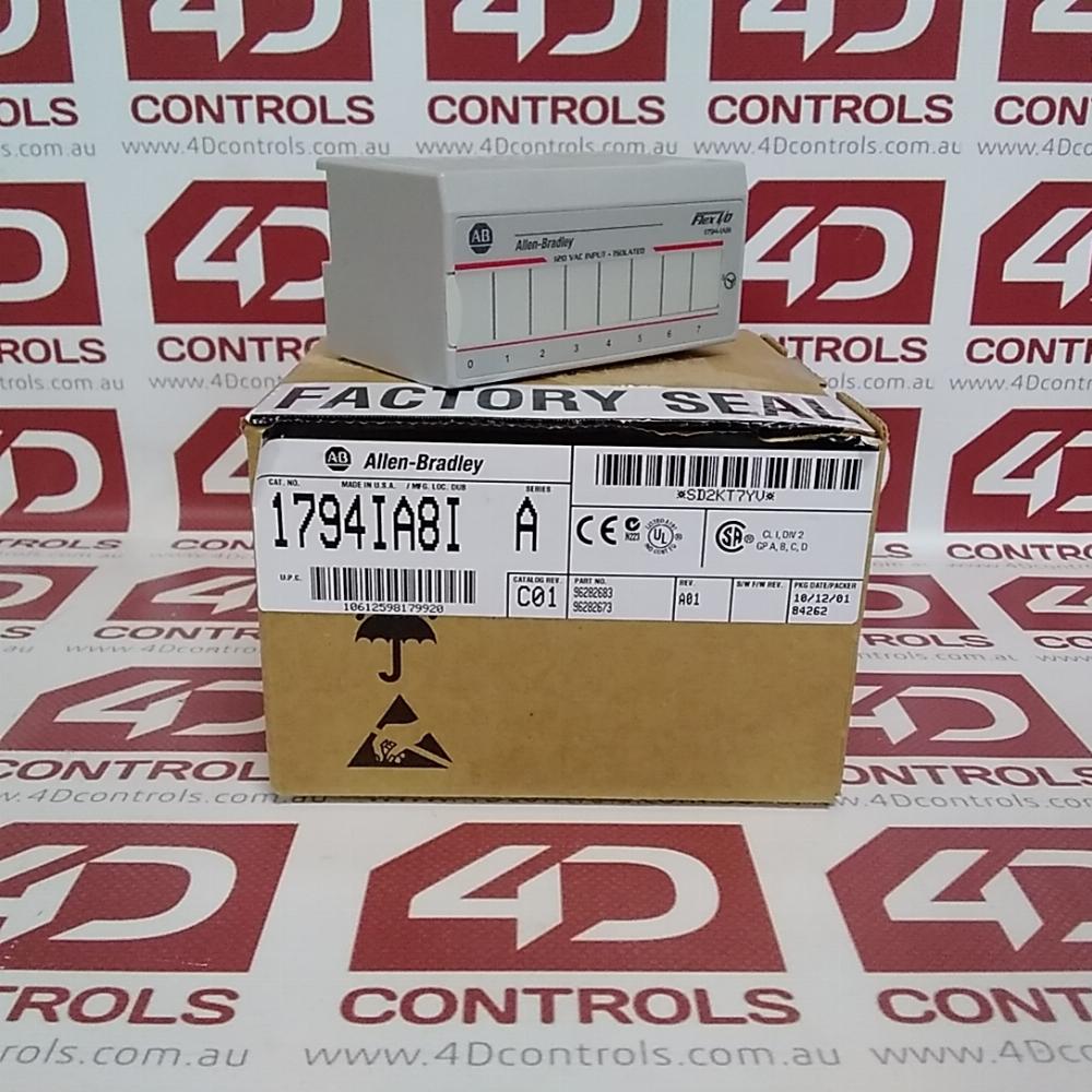 1794 Ia8i Allen Bradley Flex Xt I O Input Module 120vac