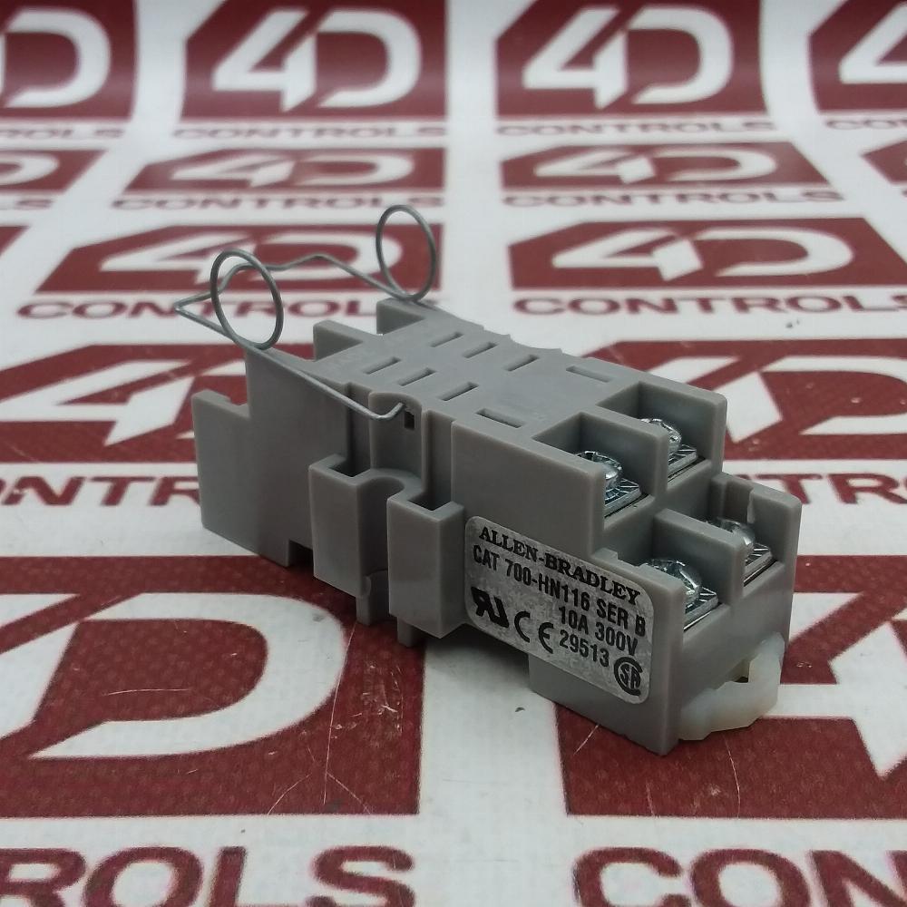 700-HN116 | Allen Bradley | Relay Socket, Miniature, 10A