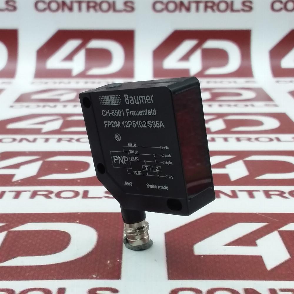 FPDM 12P5102/S35A | Baumer | Photoelectric Retroflective Sensor