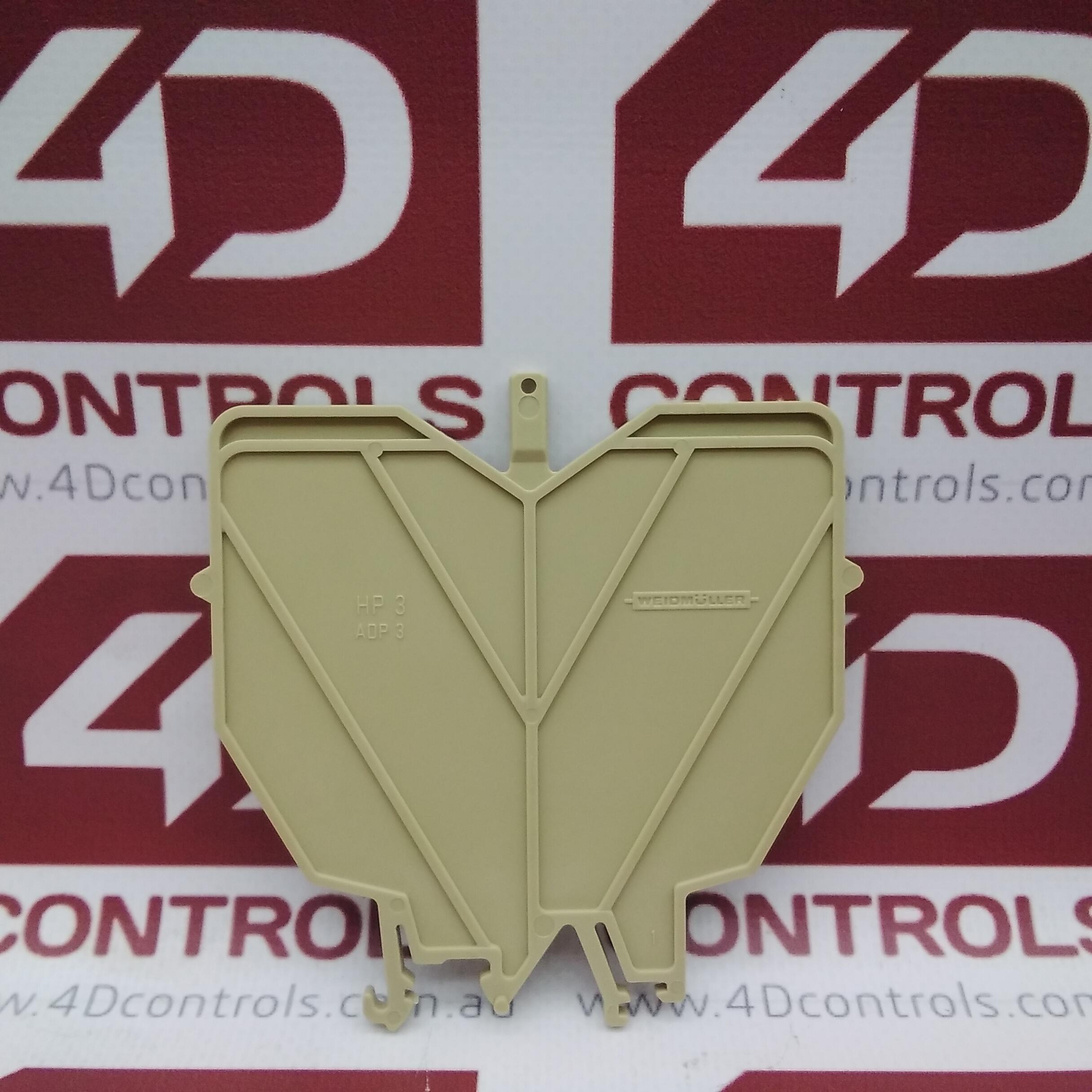 HP3-ADP3 | Weidmuller | (0485760000), Terminal End Plate