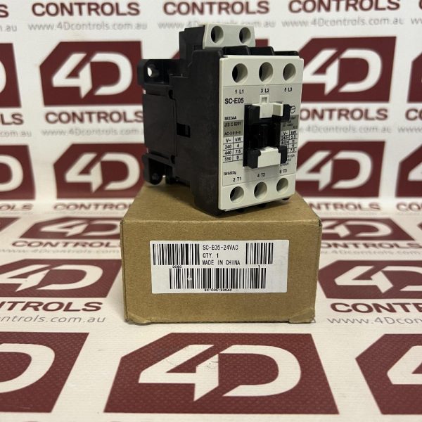 SC-E05-24VAC | Fuji | Contactor, 24VAC, 50HZ/24-26VAC, 60HZ Coil