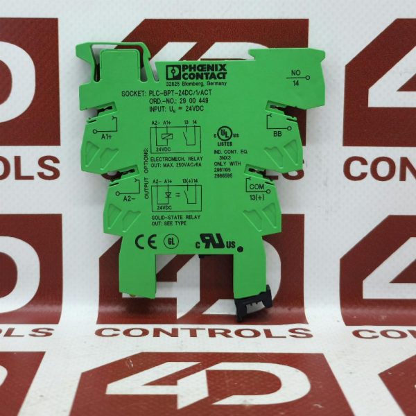 2900449 | Phoenix Contact | (PLC-BPT- 24DC/ 1/ACT) Terminal