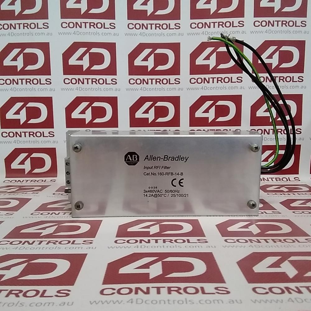160-RFB-14-B | Allen Bradley | RFI Filter, 3 Phase, 14A