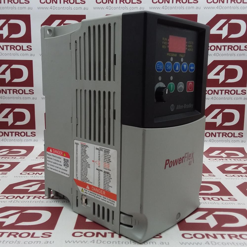22B-A2P3N114 | Allen Bradley | PowerFlex 40, AC Drive, 2.3A