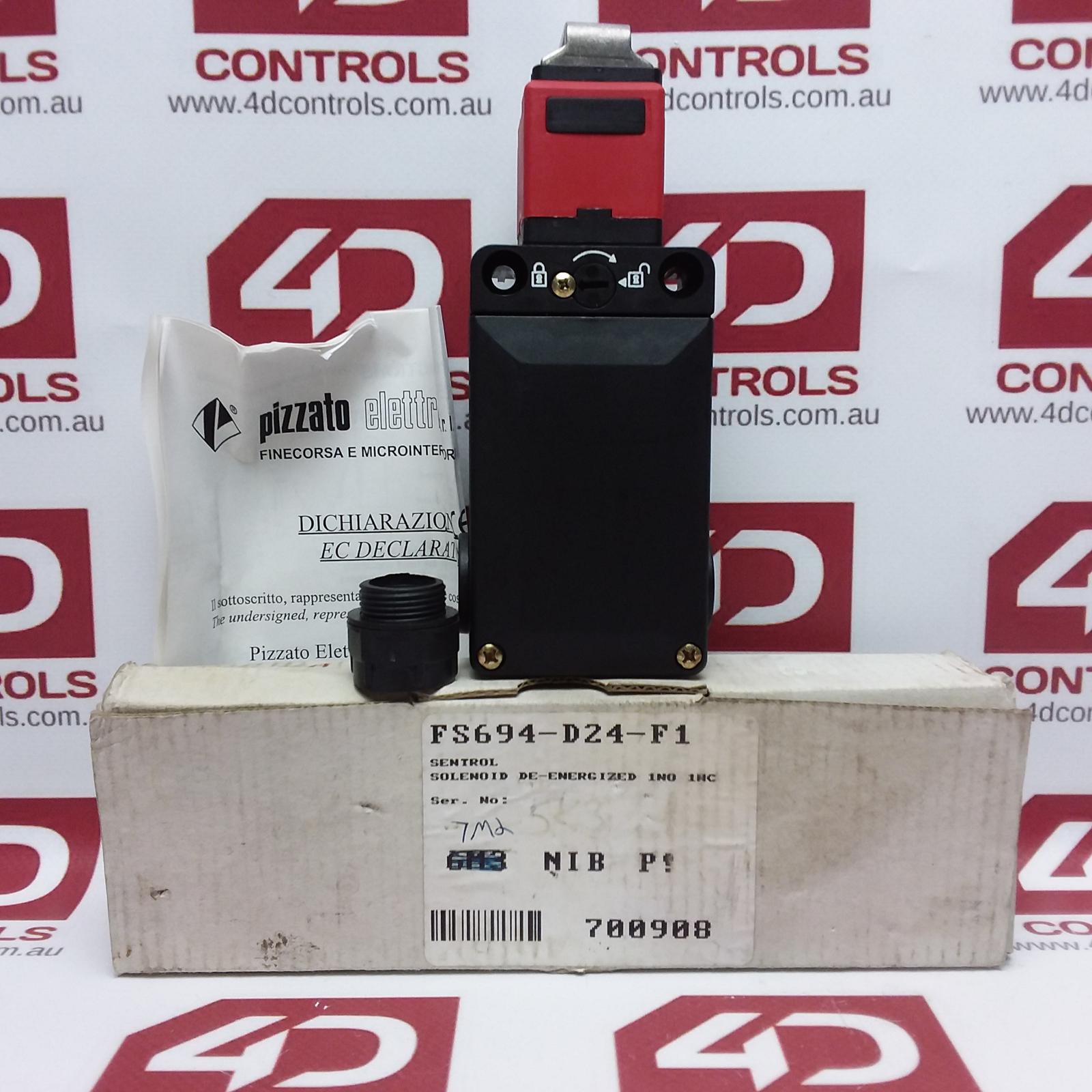 FS694-D24-F1 | Sentrol | Keyed OP/SW Solenoid 1 NO/NC 24V