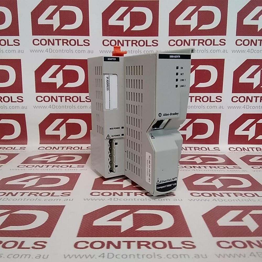 5069-AENTR | Allen Bradley | Ethernet/IP Adapter Module Dual Port